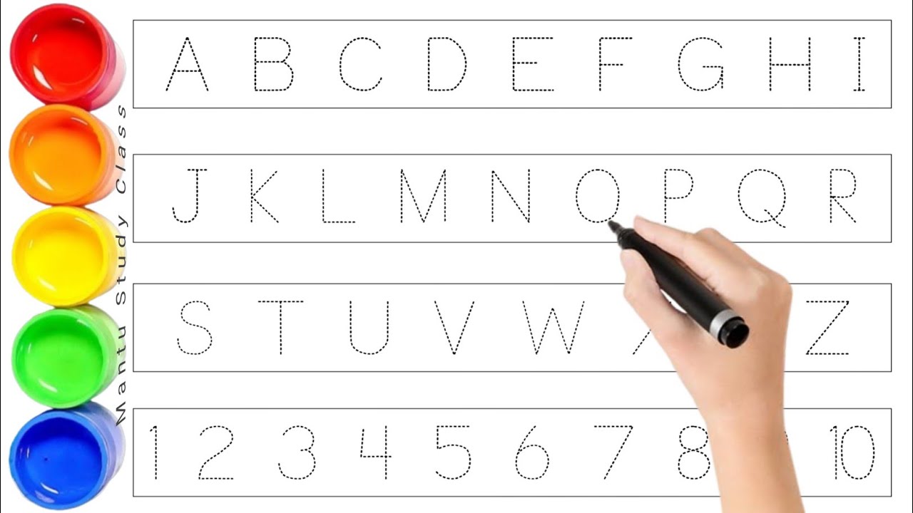 abcd, A for apple b for banana, alphabet, today video alphabets, new ...