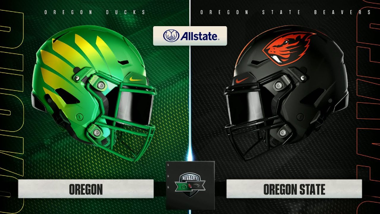 Oregon vs. Oregon State: Civil War (Battle for the Platypus Trophy ...