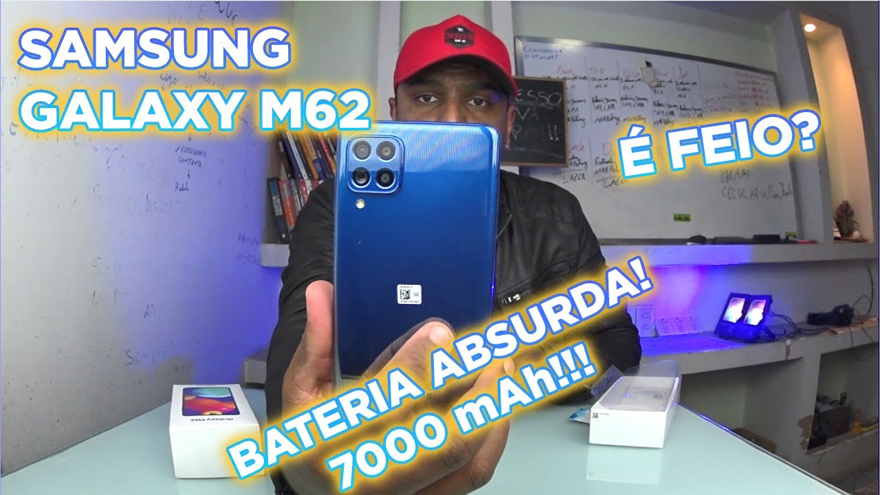 M62 É BOM? VALE A PENA COMPRAR UM M62? UNBOXING DO GALAXY M62!!! - YouTube