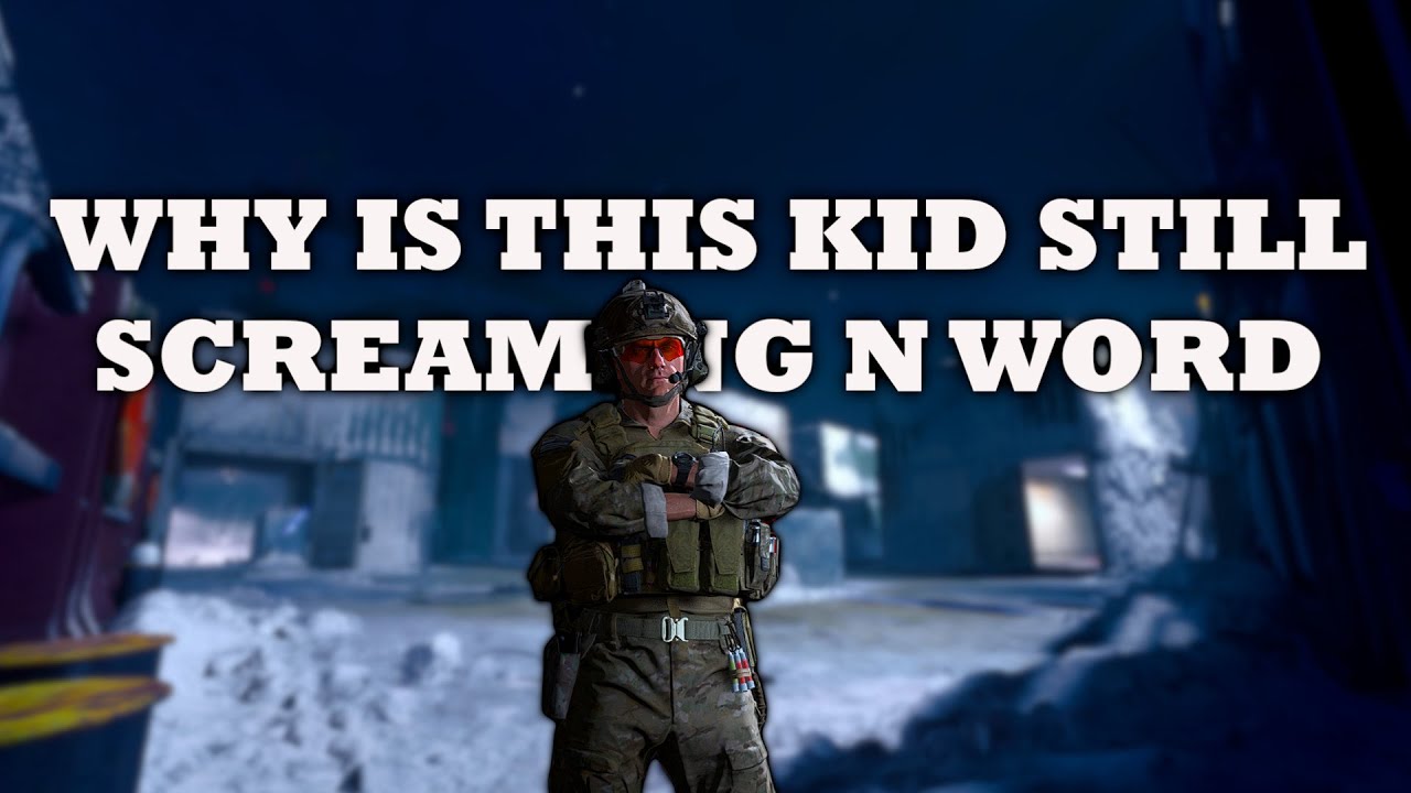 [ CallofDutyMWIII ] Angry kid say all the time N-WORD - YouTube