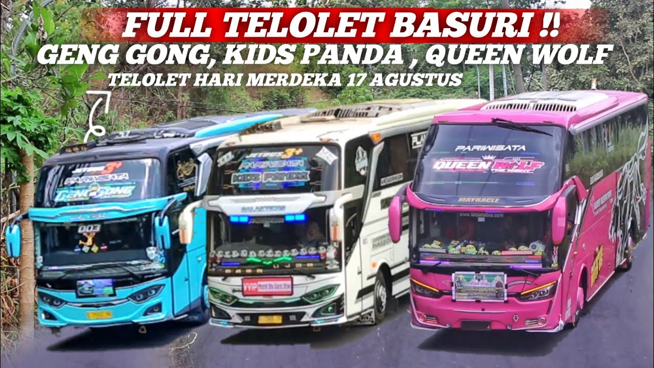 😱TELOLET HARI MERDEKA ARIA SURYA TRANS GENG GONG ] TJ KIDS PANDA, MIDAS ...