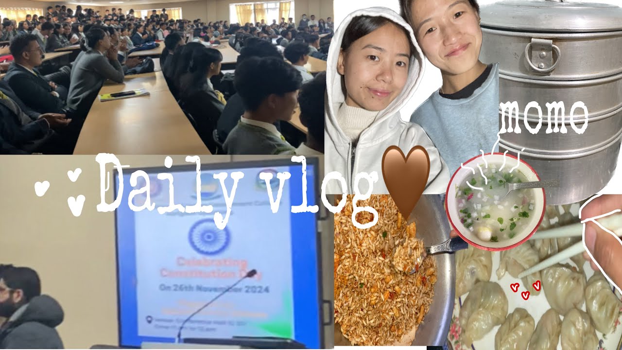 Daily Vlog🧋|| College Student ♡ || Making Momo🥟at Room || College Vlog ...