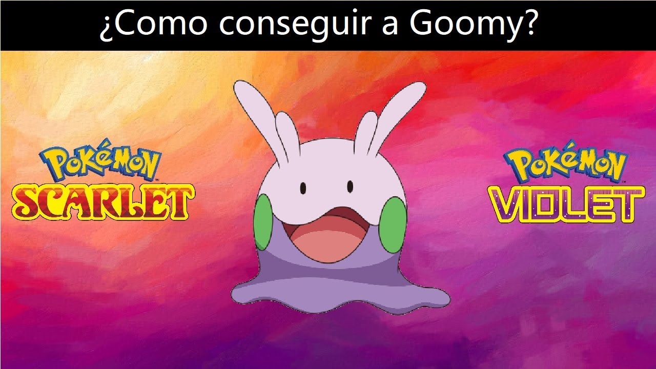 Como conseguir a Goomy en Pokemon Escarlata y Purpura! - YouTube