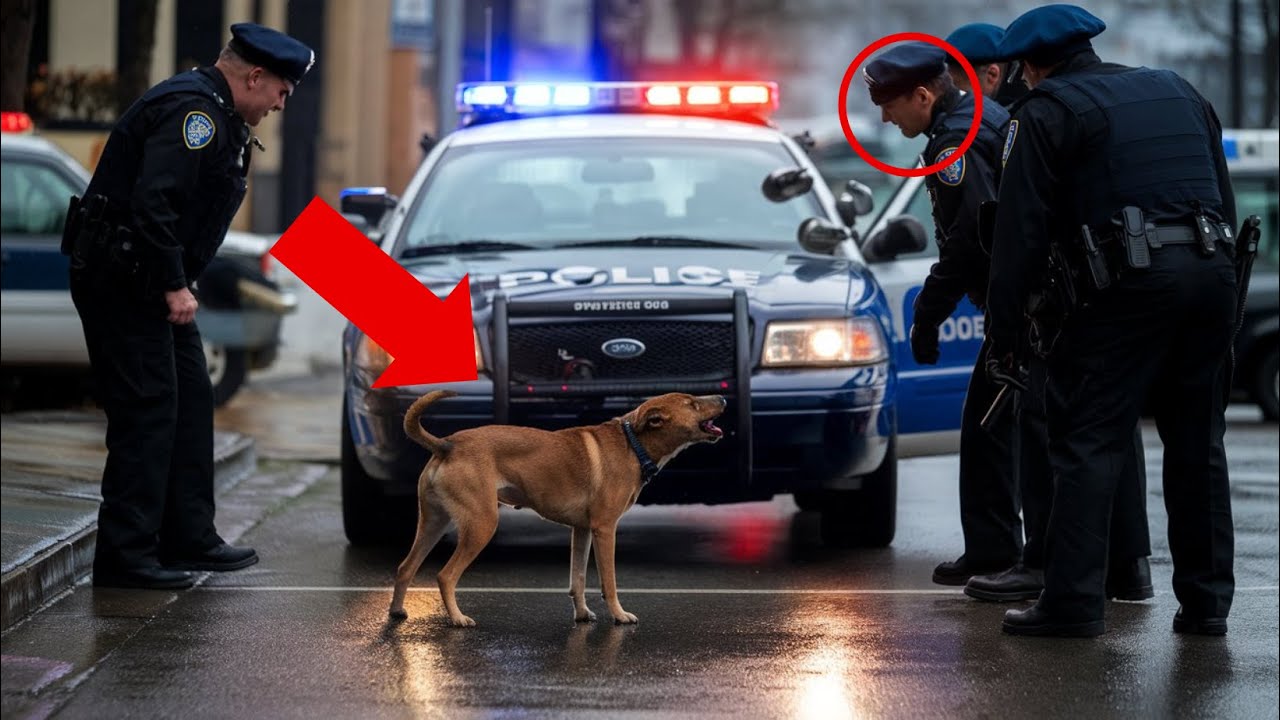 Dog Blocks Police – The Emotional Reason Will Leave You in TEARS! - YouTube