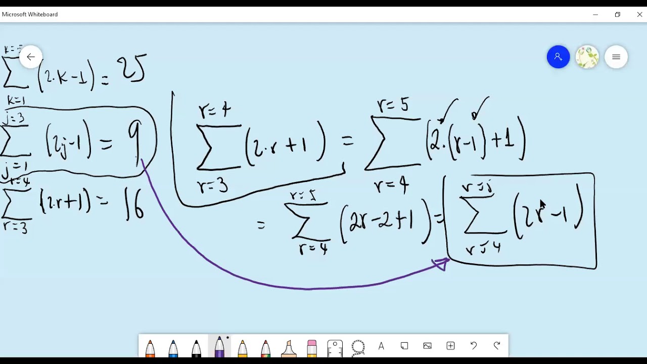 SUMAS FINITAS , GAUSS , TELESCÓPICA Y GEOMÉTRICA MAYO 27 - YouTube