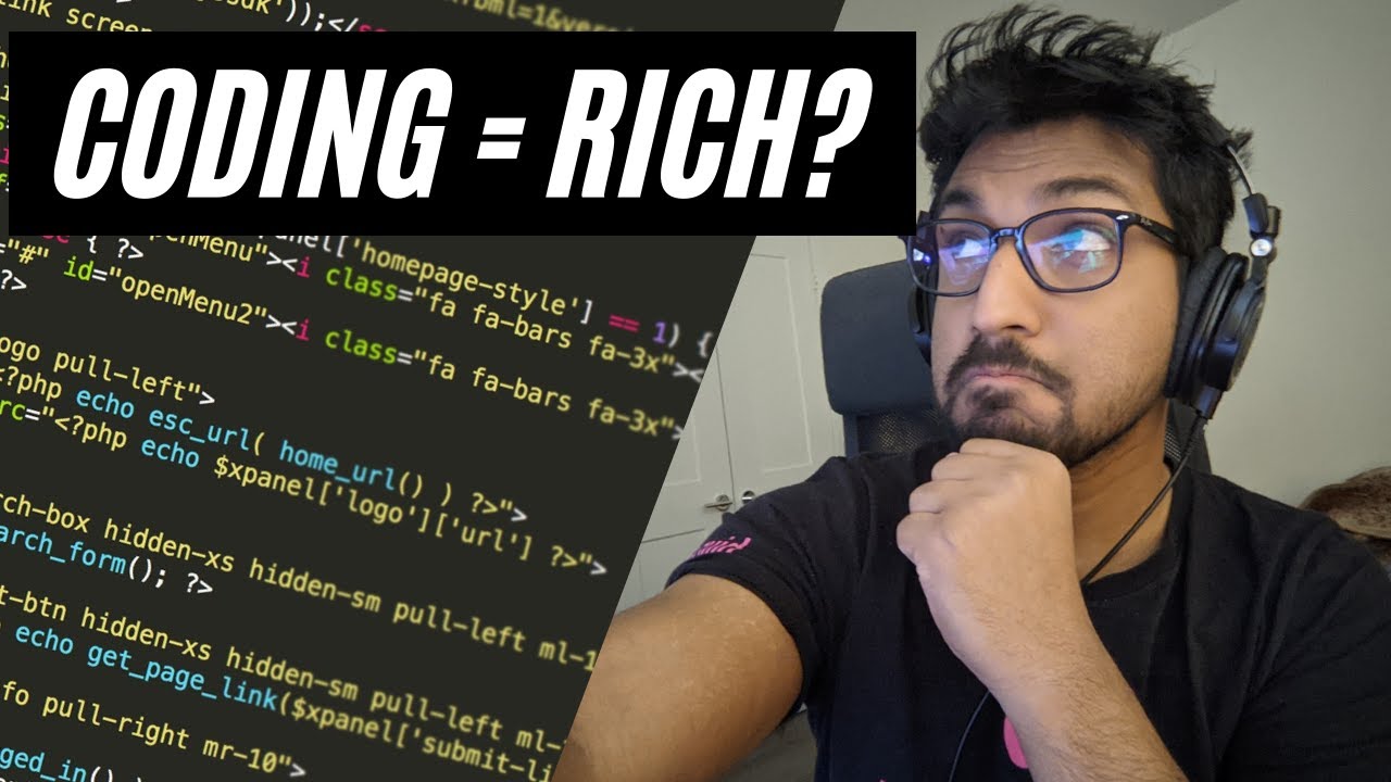 Coding Will Not Make You Rich *REAL TALK* - YouTube