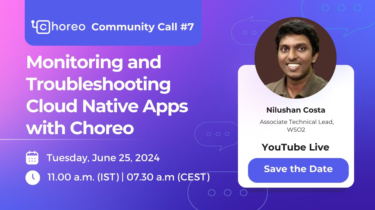 Monitoring and Troubleshooting Cloud Native Apps Using Choreo | Choreo ...