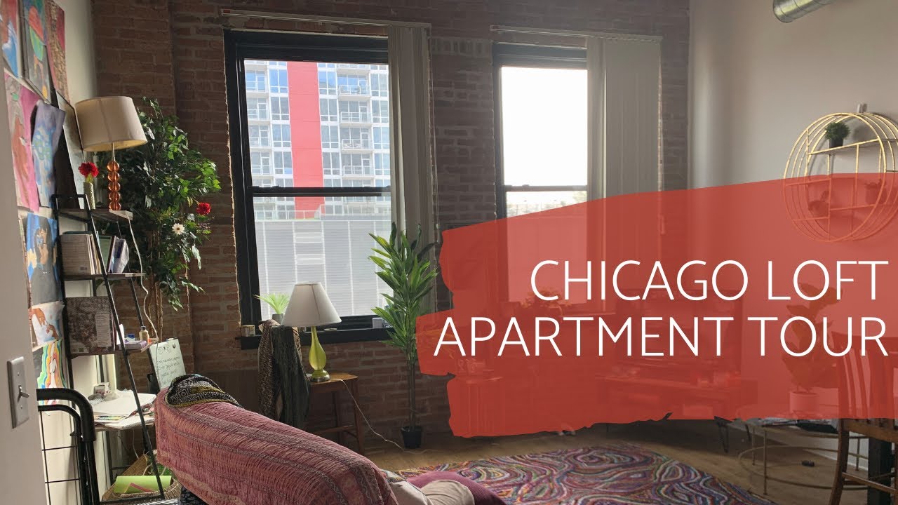 Chicago Loft Apartment Tour | Boho Style - YouTube