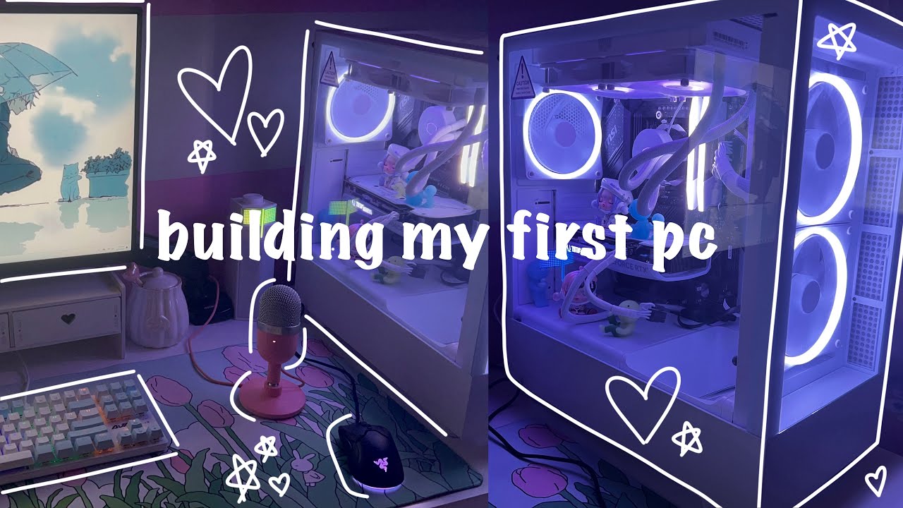 building my first gaming pc 🤍 $1500 | white aesthetic, mid-range, rtx ...