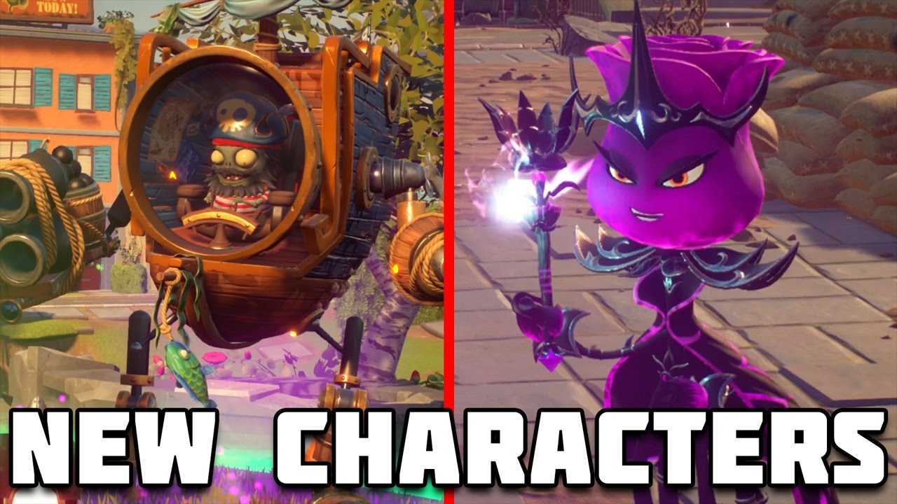 NEW CHARACTERS FIRST LOOK! Plants vs Zombies Garden Warfare 2 - YouTube