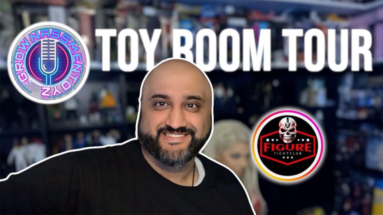 Grownassmentoyz Epic Toy Room Tour ft. Figure Fight Club! 🔥 See His ...