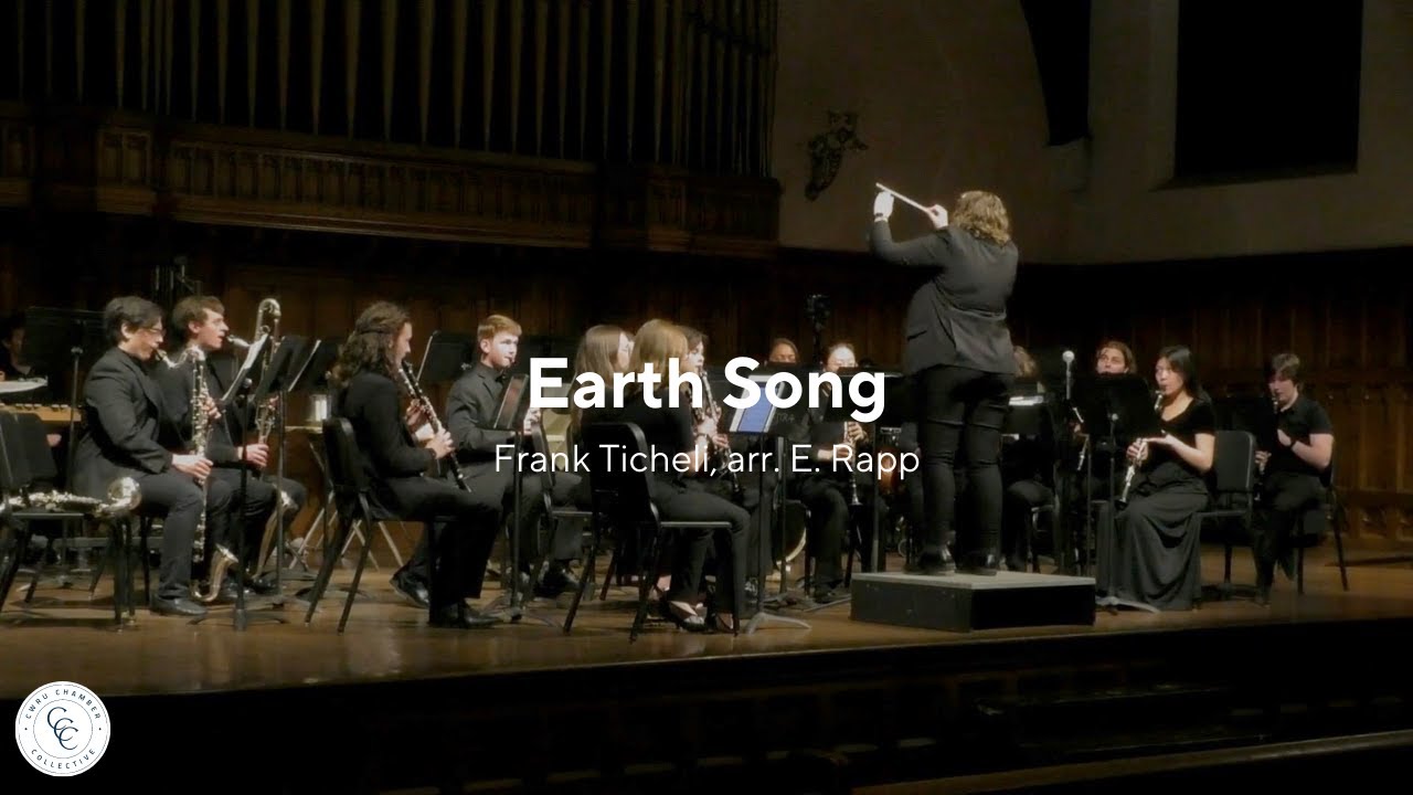 Earth Song (Frank Ticheli) - CWRU Clarinet Choir - YouTube