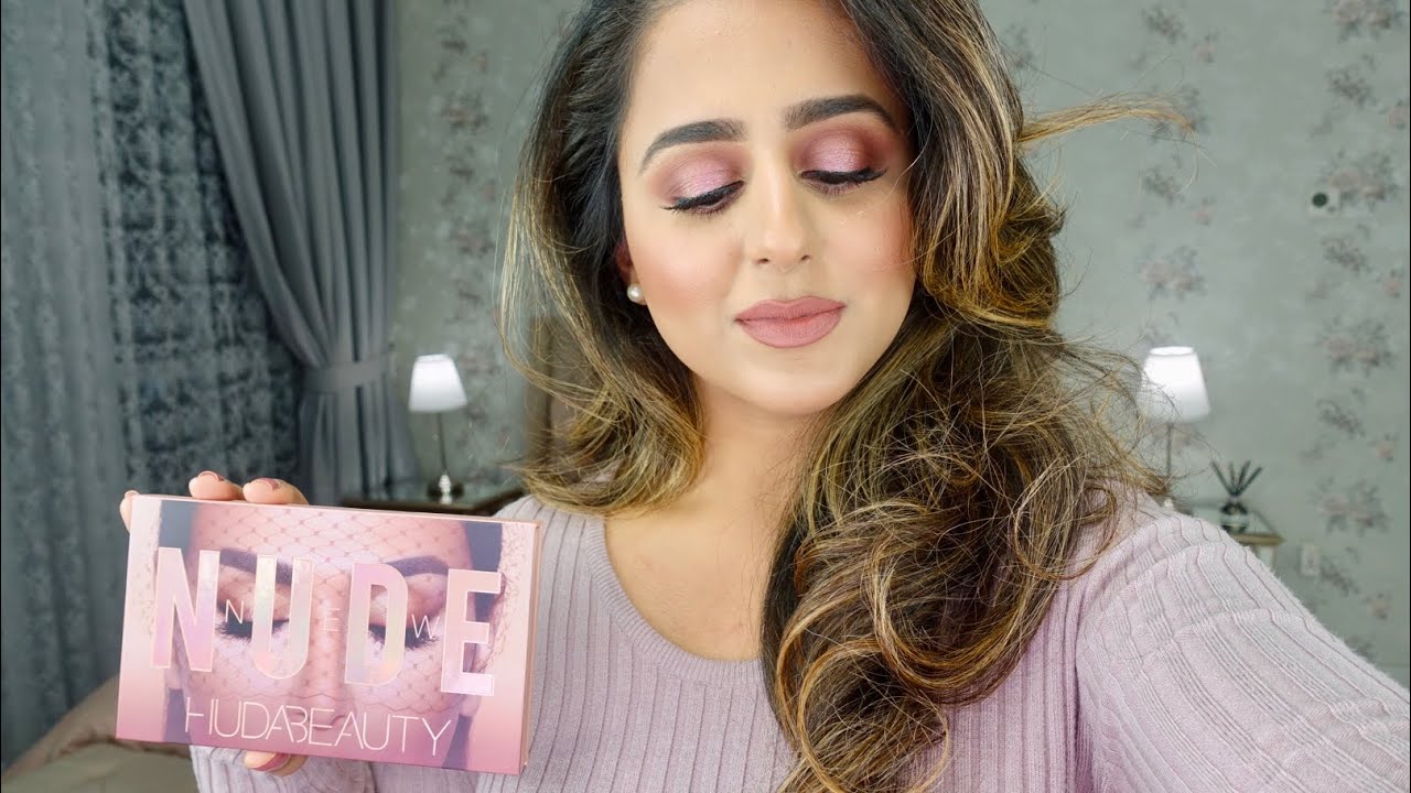WORTH IT? | GRWM | NEW HUDA BEAUTY PALETTE | REVIEW + GIVEAWAY 2018 ...