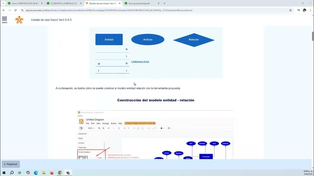 SENA - Construcción de Bases de Datos MySQL. Creando Modelo ER MYSQL WORKBENCH - YouTube