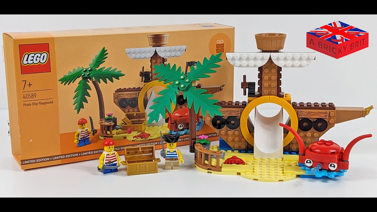 LEGO Promotional Pirate Ship Playground Speed Build Set 40589 - YouTube