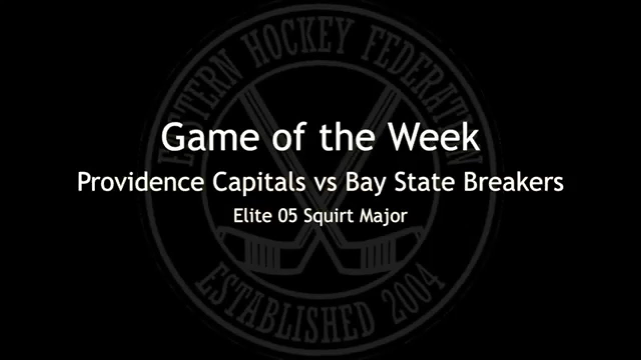 LiveBarn's EHF Game of the Week - Elite 05 Providence Capitals vs Bay ...