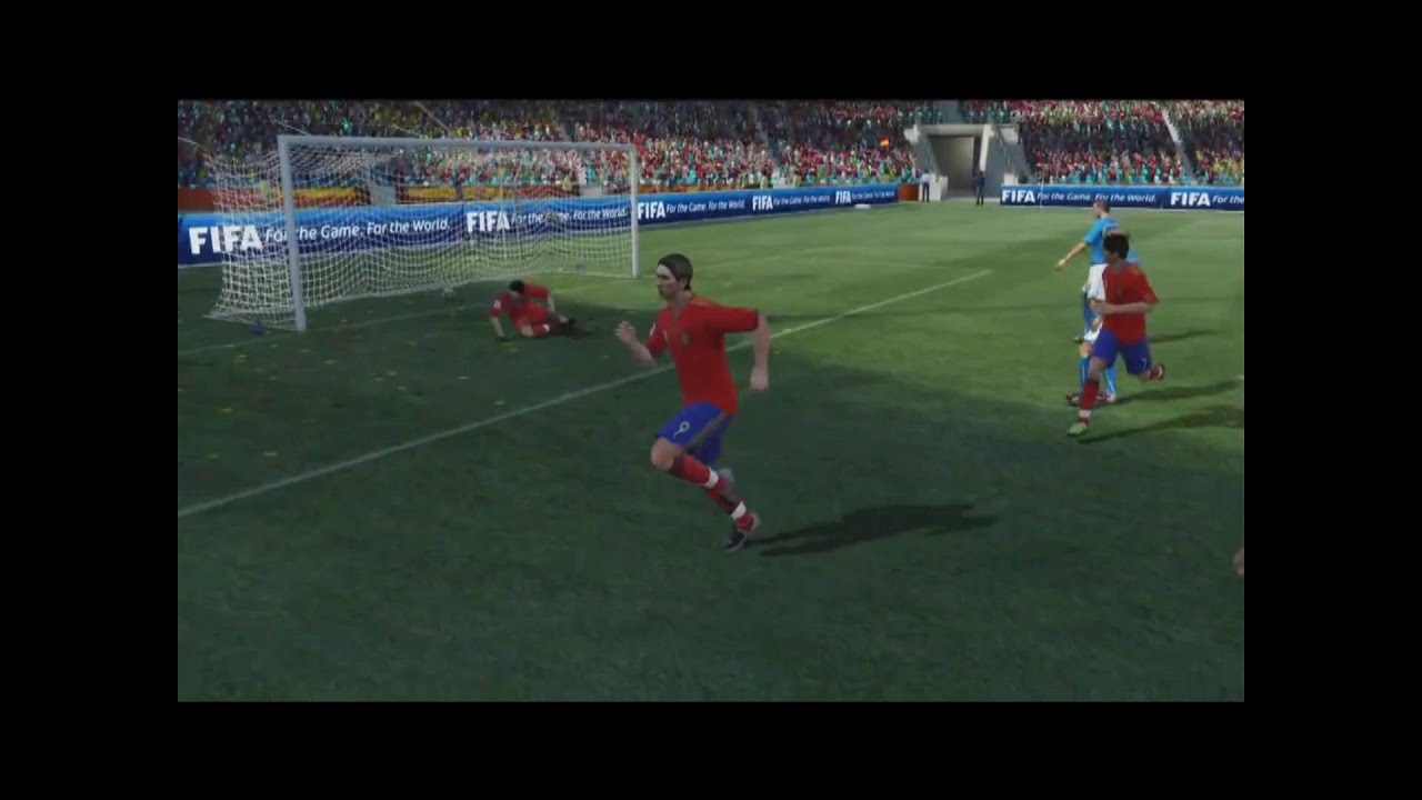 FIFA World Cup 2010 HD Torres New Celebration Moonwalk - YouTube