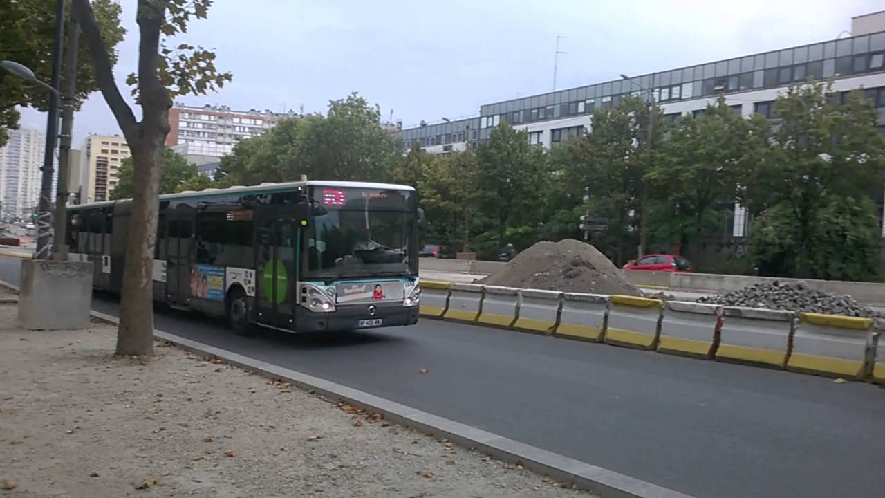 Passage D'un Irisbus Iveco Citelis 18 €5 de la ligne PC3 Bus RATP - YouTube