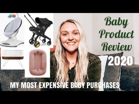 MY MOST EXPENSIVE BABY PRODUCTS: REVIEW/2020 - YouTube