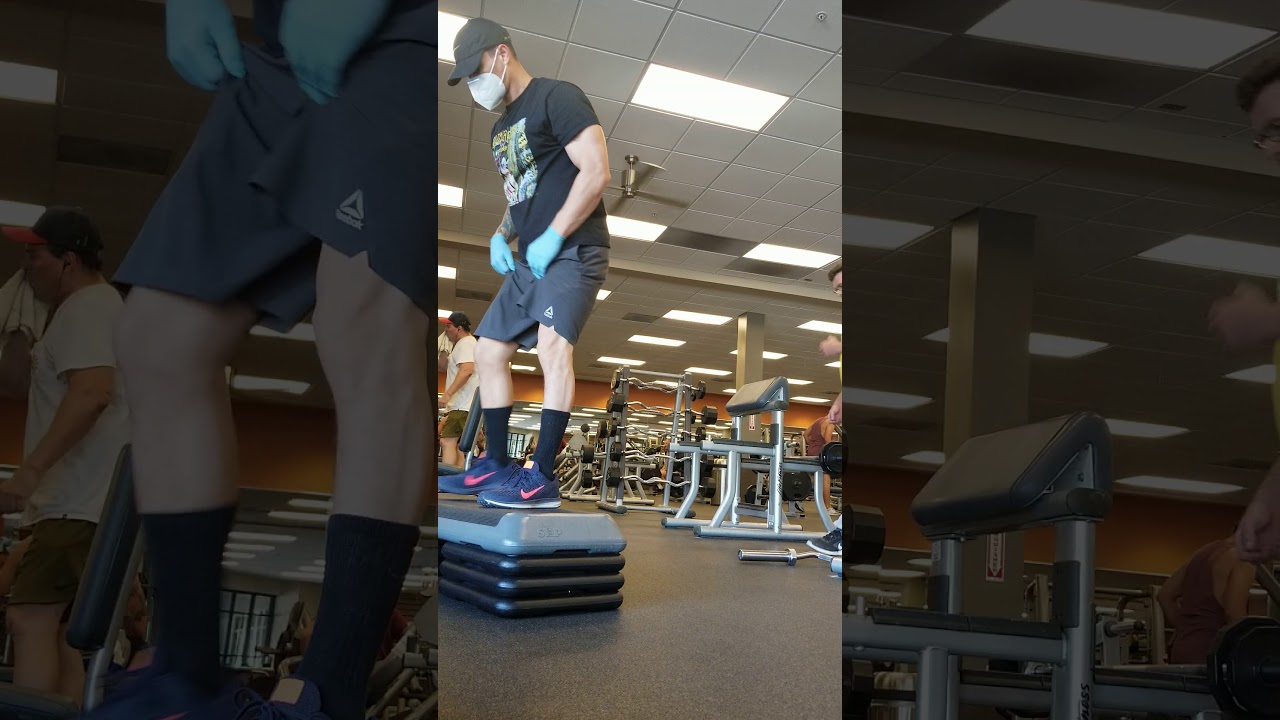 Box Jump down w/stabilization (frontal plane) - YouTube