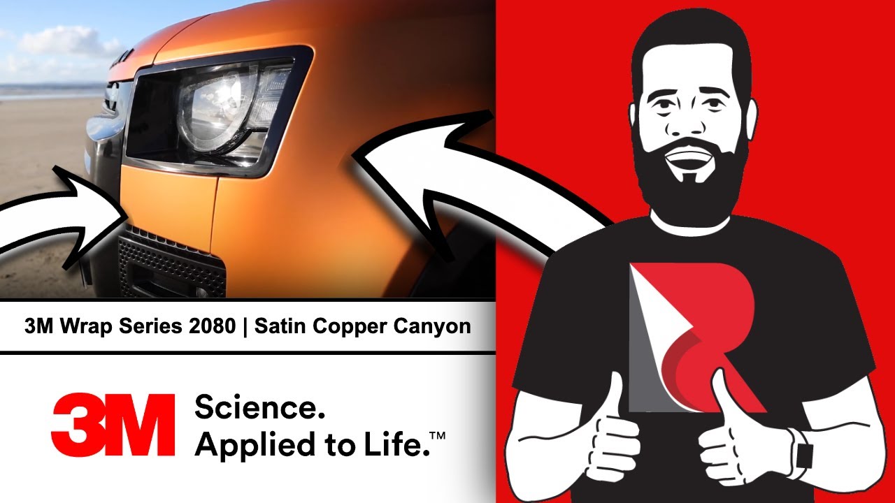 Rvinyl | 3M Wrap Film Series 2080 Satin Copper Canyon - YouTube