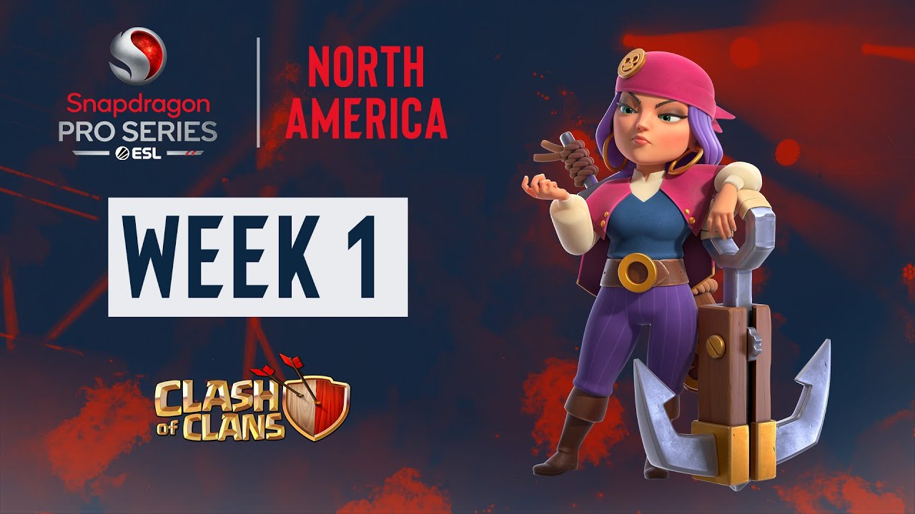 NA Clash of Clans Week 1 | Snapdragon Mobile Challenge Season 1 - YouTube