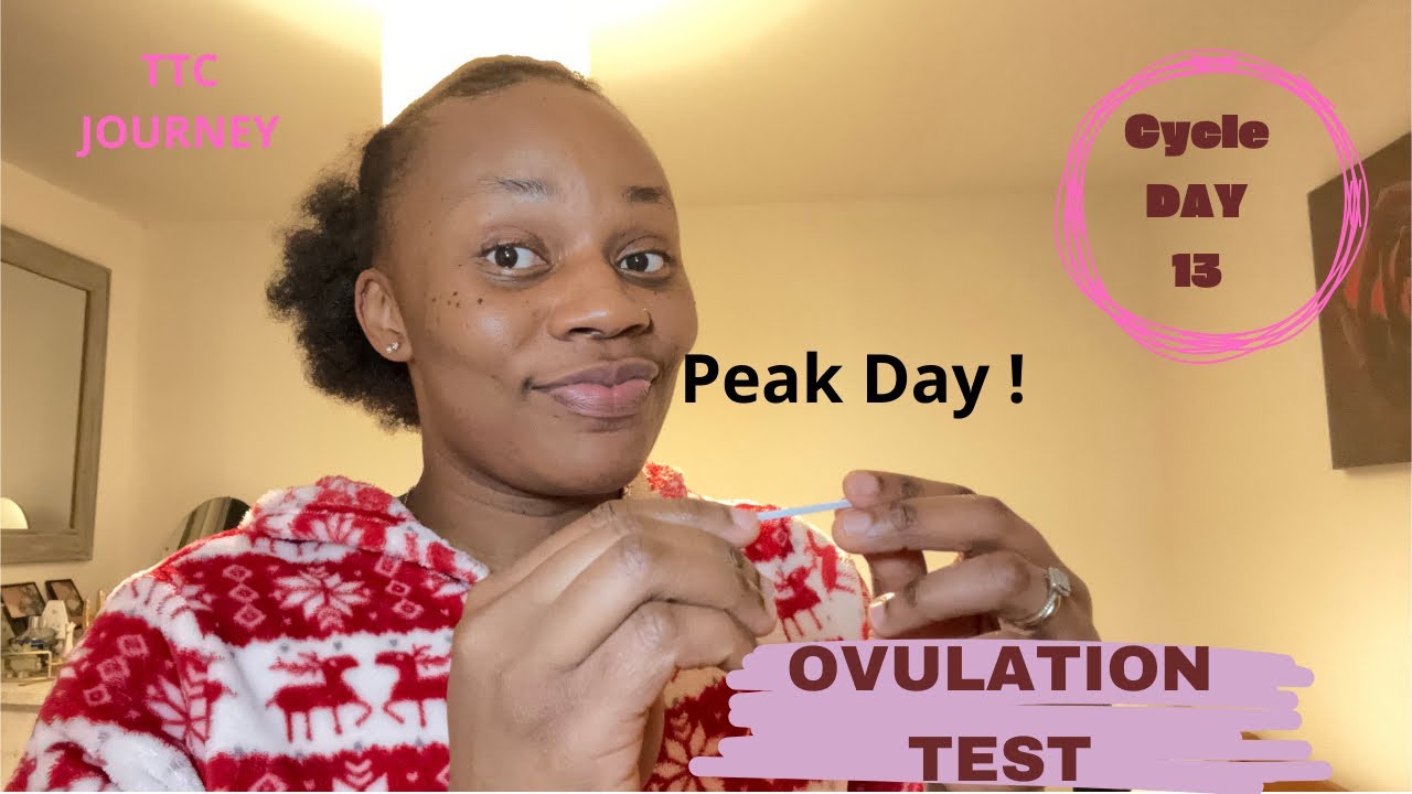 LIVE OVULATION TEST || CD DAY 13 POSITIVE OVULATION TEST | TTC JOURNEY ...