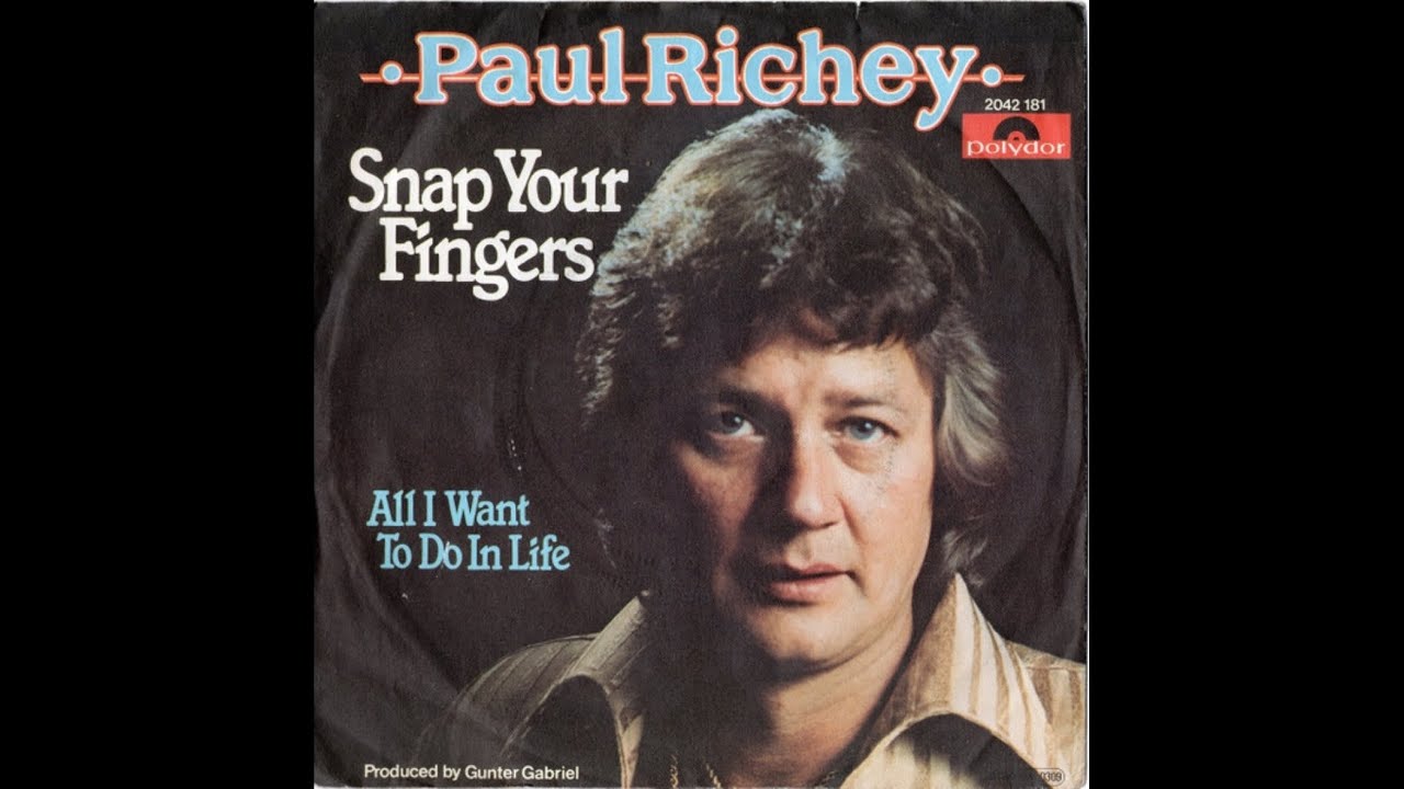 Paul Richey - Snap Your Fingers - YouTube