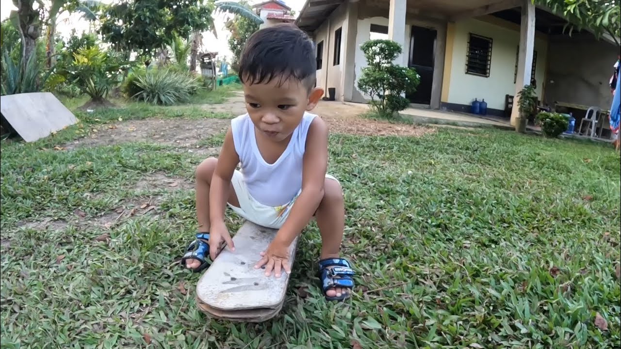 BABY CALEB PLAY OUTSIDE - YouTube