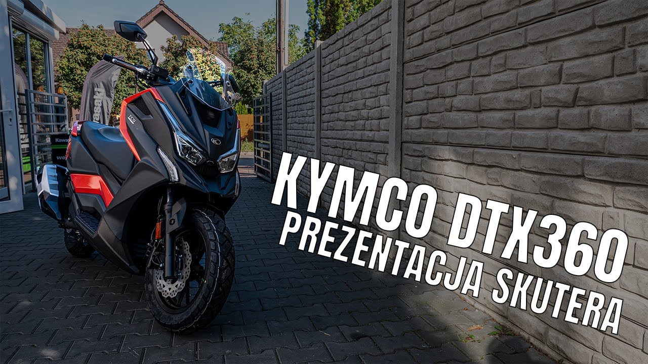 KYMCO DTX360 - Prezentacja modelu - YouTube