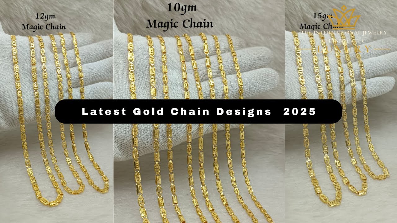 Latest Gold Chain Designs 2025 | New Gold Chains Design # ...