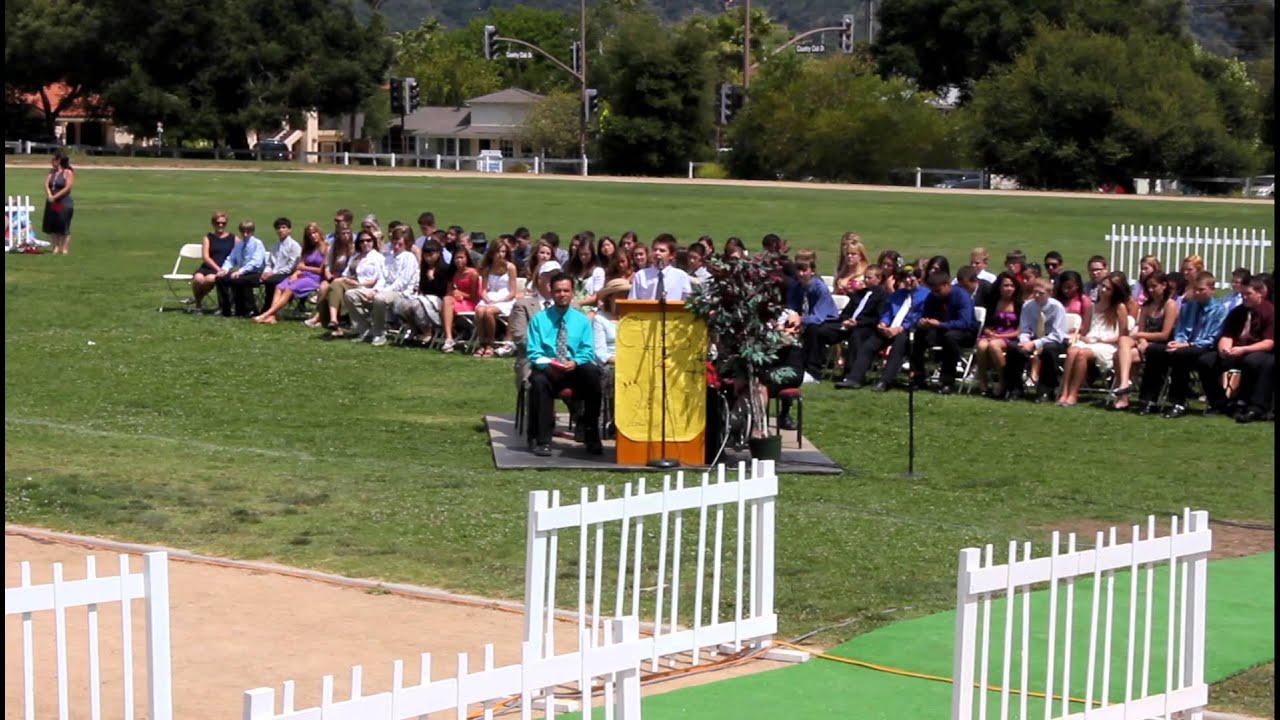 Kevin Griffee's "2011 Promotion Speech" for Matilija JHS (Ojai, CA ...