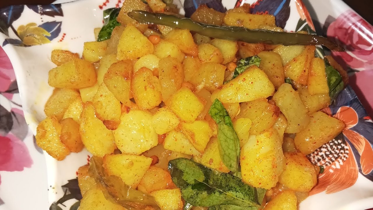|Potato fry recipe in Tamil|| Tina food vlogs|| - YouTube