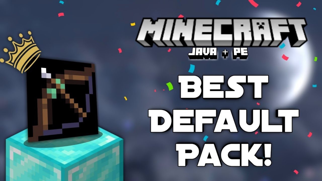 Best default edit texture pack for java & mcpe // 1.19+ @Snowfro - YouTube