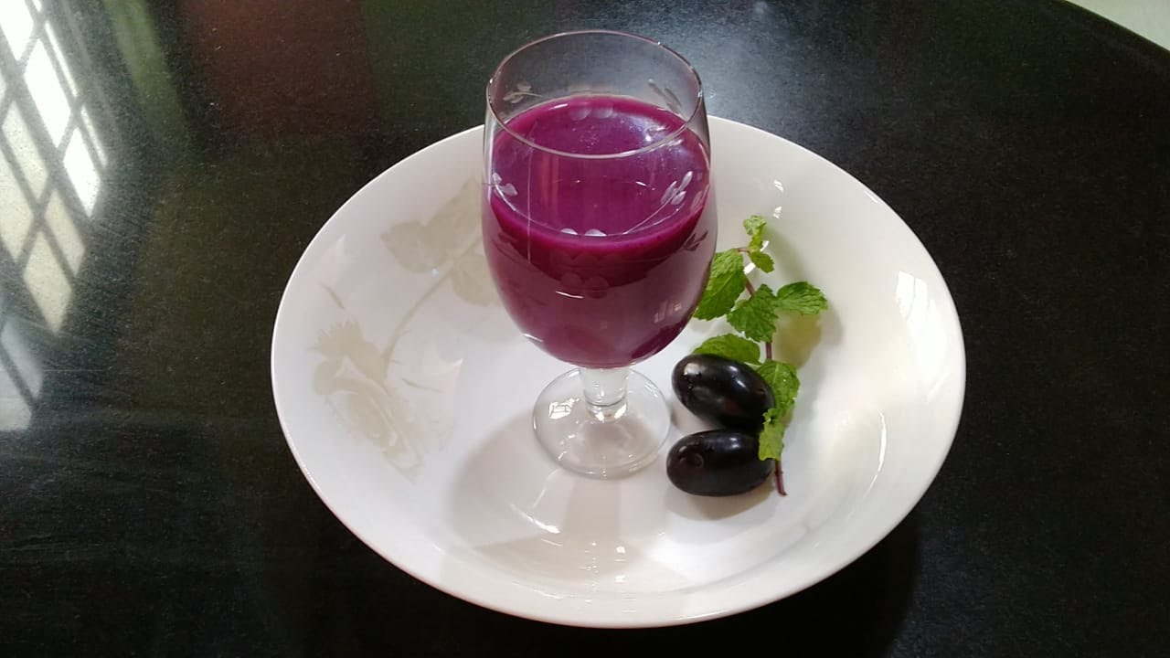Jamun Juice (nerale hannu juice)/Black Plums | Home Cook Ashwini ...