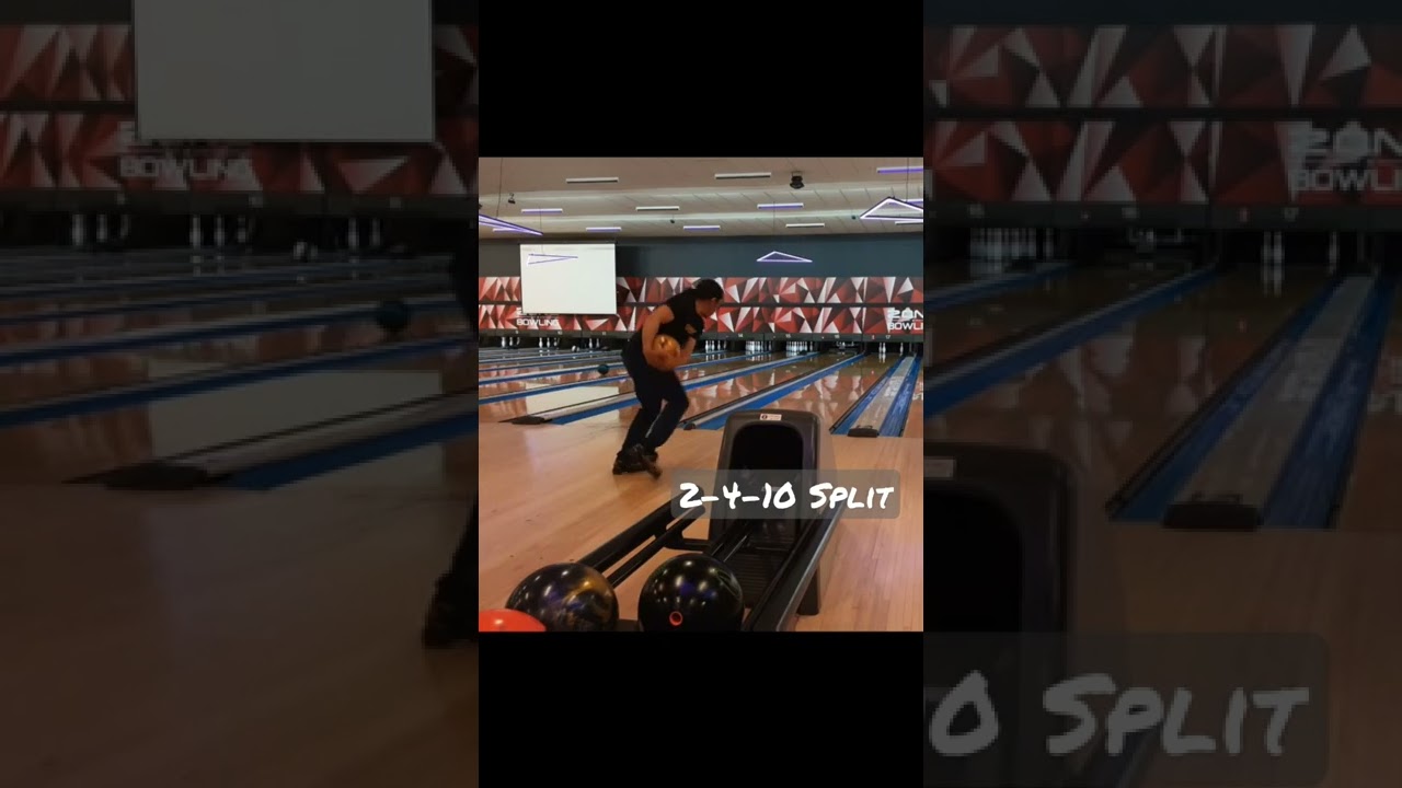 Picking up 2-4-10 Split like a Pro! #bowling #2hand #jasonbelmonte - YouTube