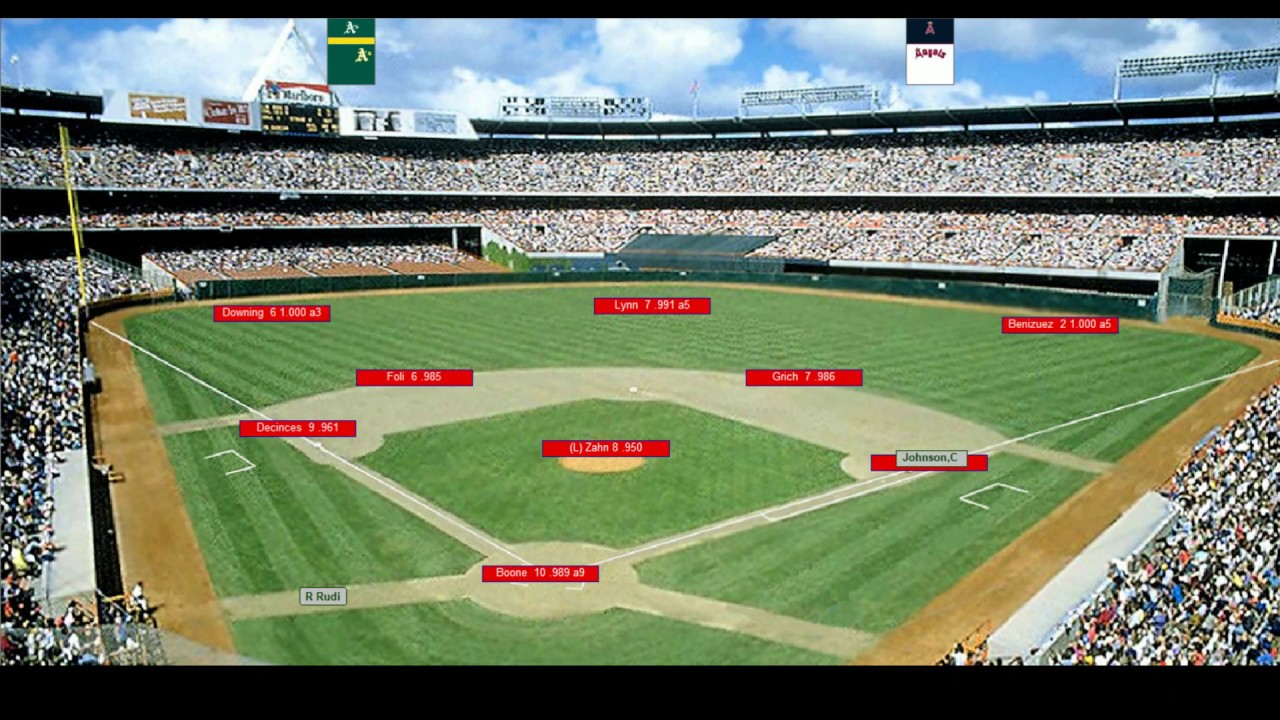 MLB 1982 Lunch Replay: Oakland at California - YouTube
