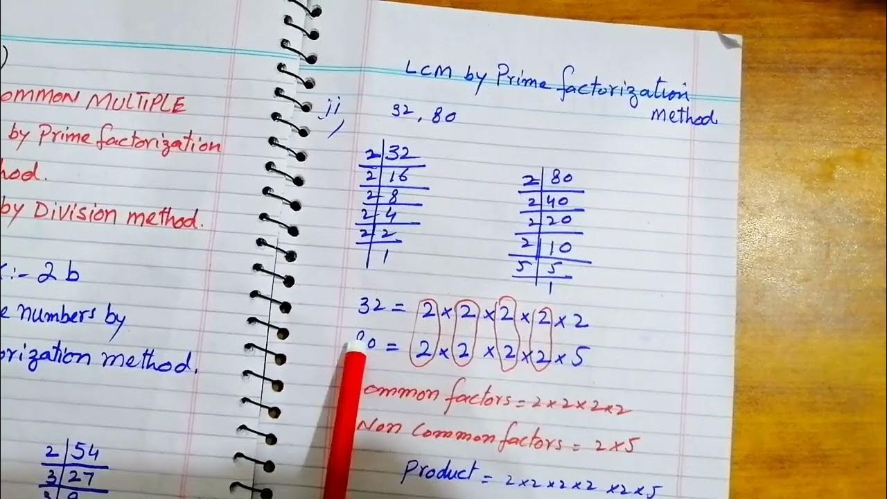 Mathematics, Book 5, Moonlight Publishers, Ch no: 2 : H. C. F & L.C.M , PG NO: 22 & 23, EX 2B ...