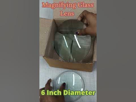 Magnifying Glass Lens II 4 Inch And 6 Inch Magnifying Glass Lens II ...