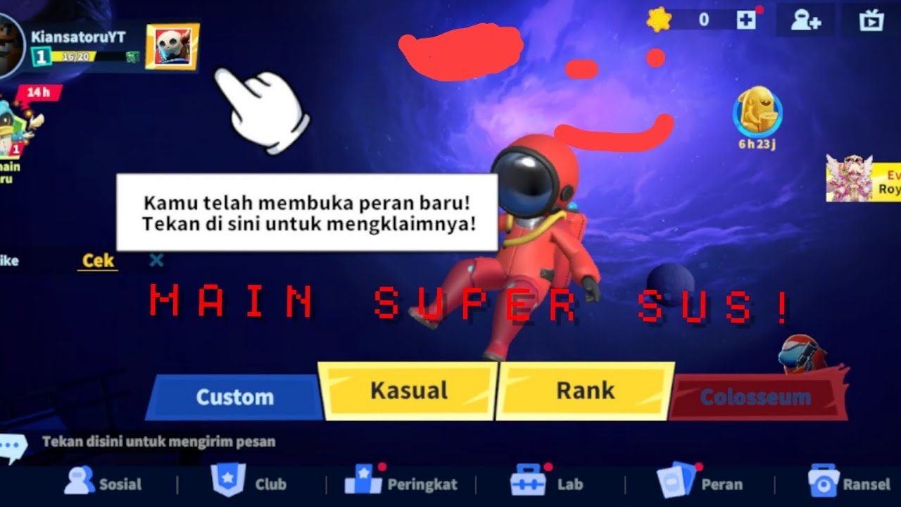 MAIN GAME AMONG US 3D - Super Sus - YouTube
