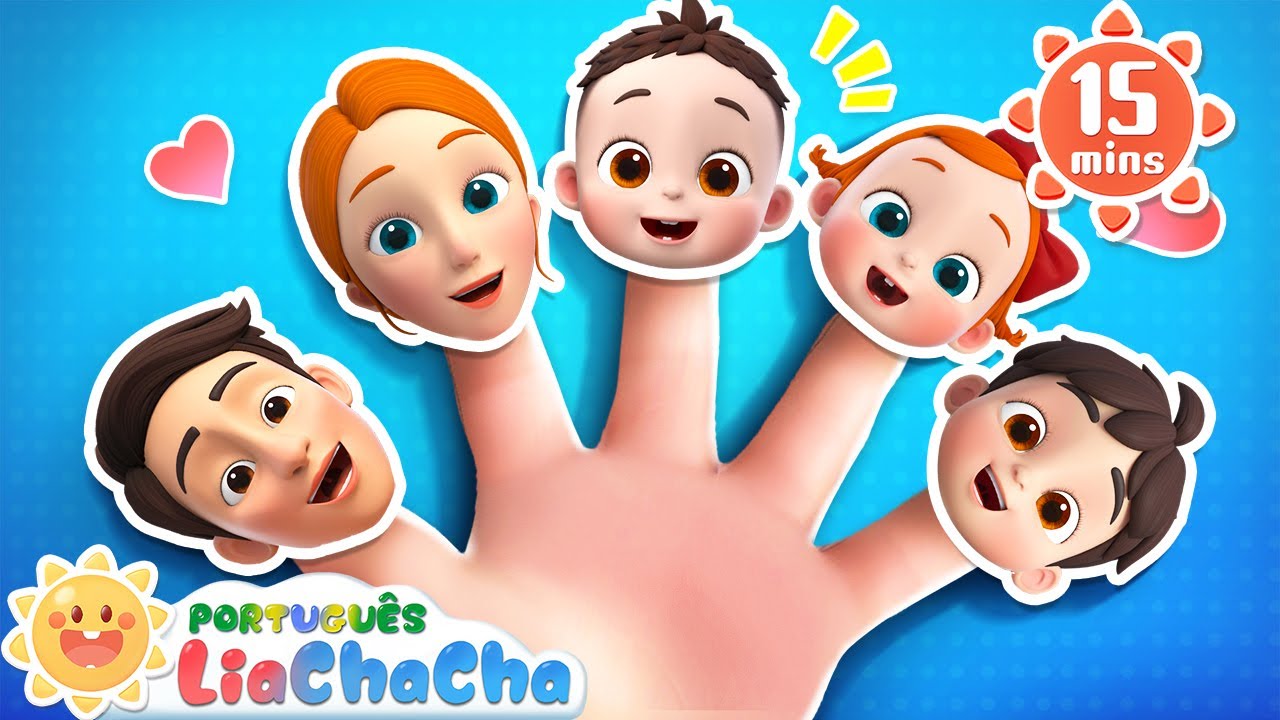 Lia, ChaCha e A Família dos Dedos | Compilação | LiaChaCha em Português ...