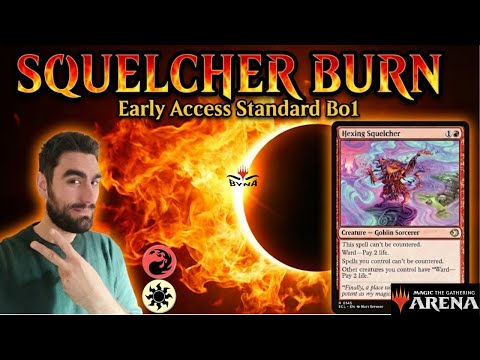 SQUELCHER BURN Standard Bo1 #magicthegathering   #mtg #mtgarena