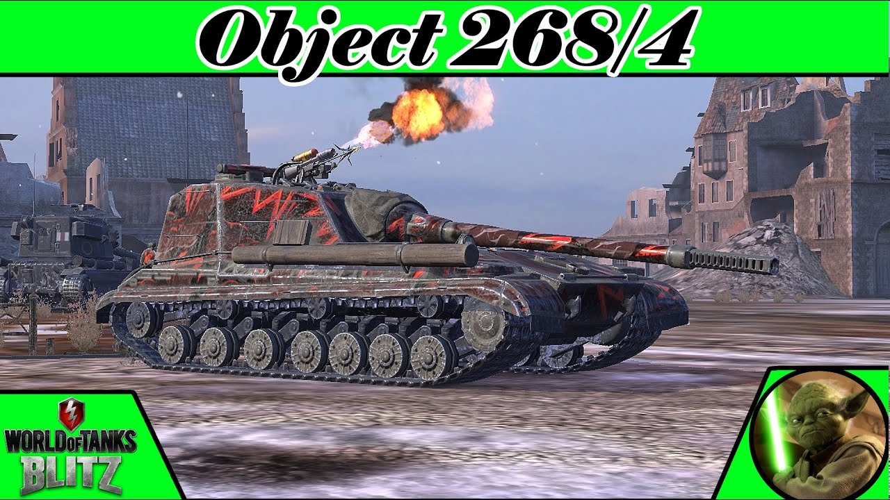 Object 268/4 - World of Tanks Blitz - YouTube