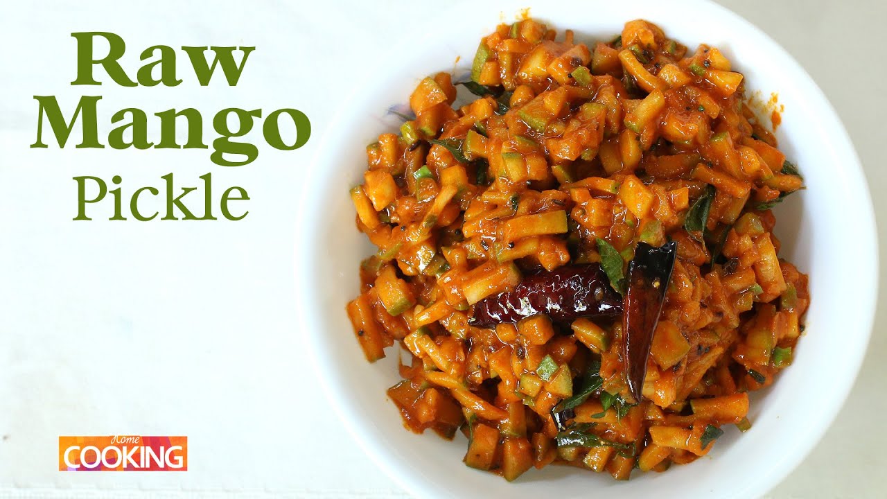 Raw Mango Pickle | Mango Recipes | Pickle Recipes | Raw Maango Recipes ...