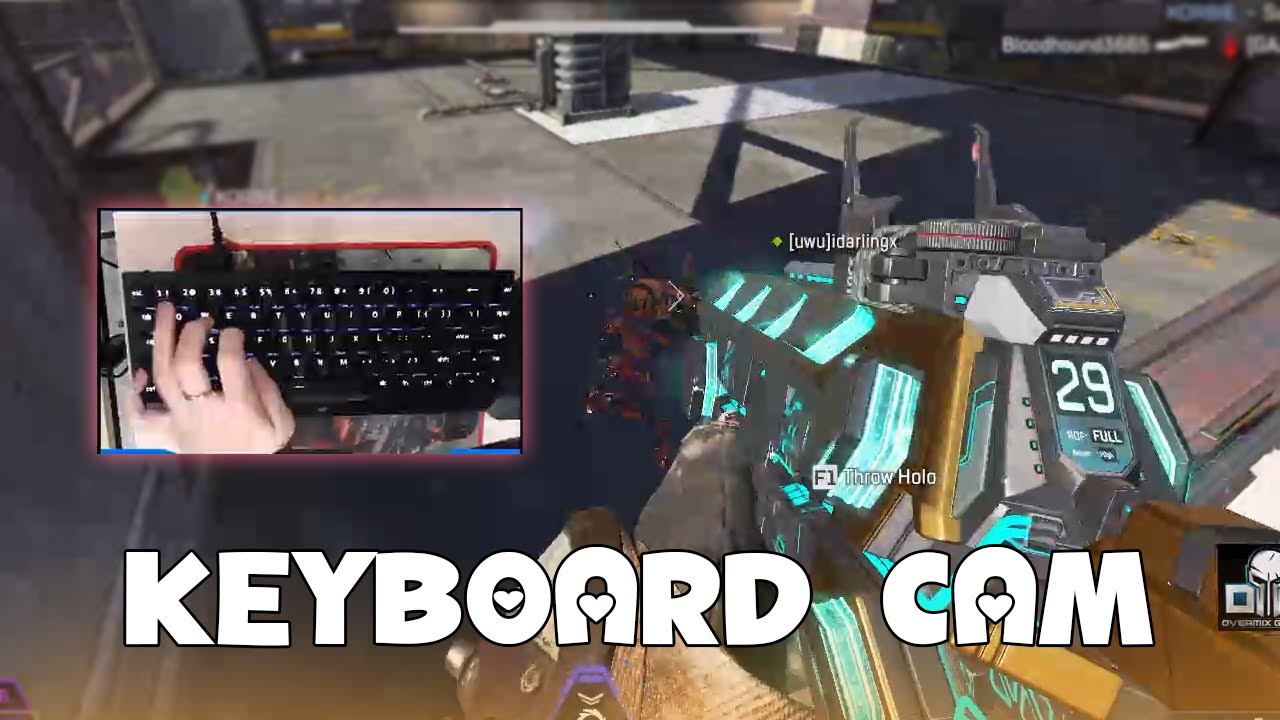 keyboard cam | noisech - YouTube