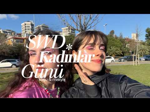 8 mart dünya kadınlar günü koşusu with swd