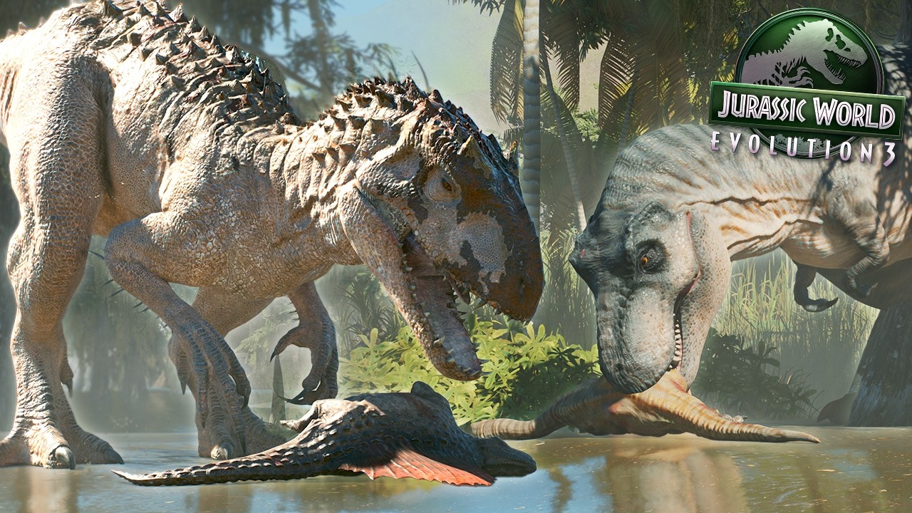 THE SWAMP BATTLE ROYALE!!! | Battle Royale | Jurassic World Evolution 3 ...