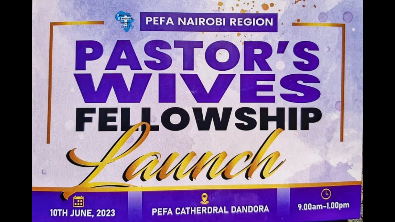 P.N.R OFFICIAL PASTORS' WIVES FELLOWSHIP LAUNCH - YouTube