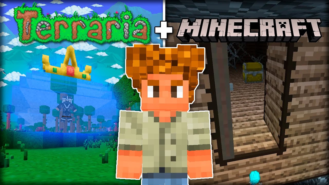 Esse Mod Junta TERRARIA e MINECRAFT, e o Resultado é INCRIVEL ...