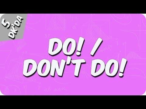 5 Dakika'da Do! / Don't Do!